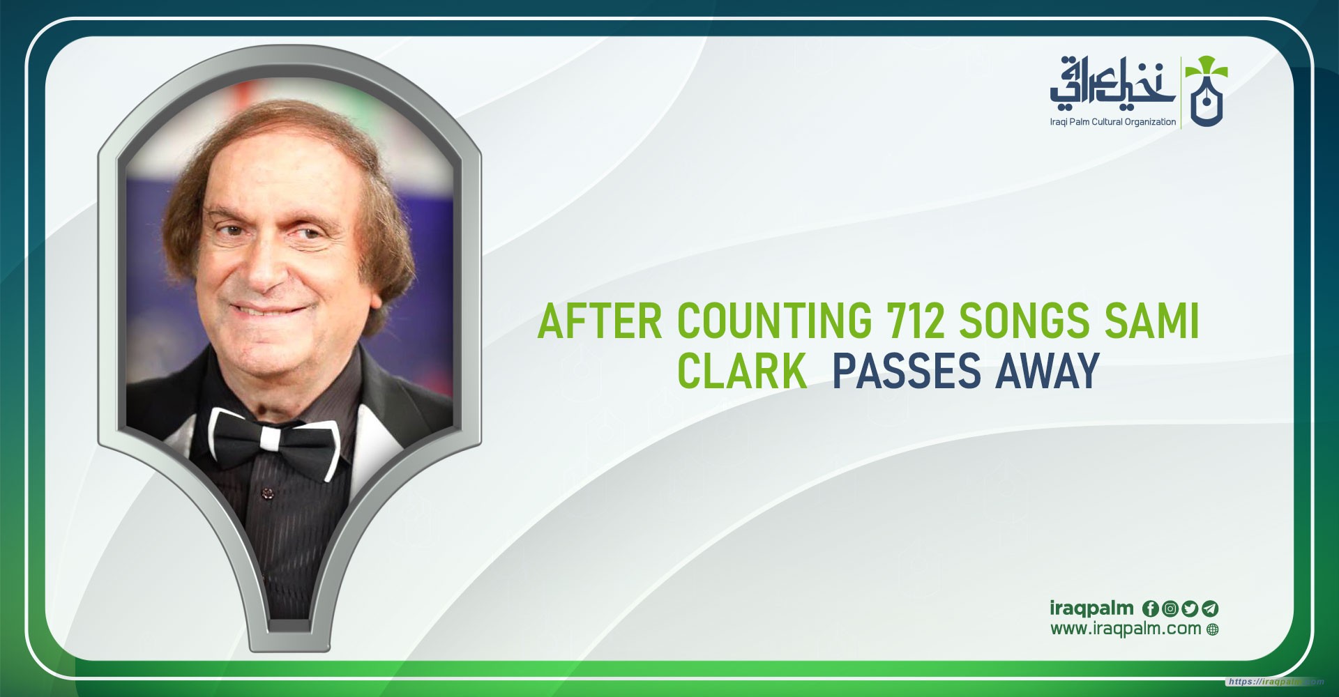 After counting 712 songs Sami Clark passes away