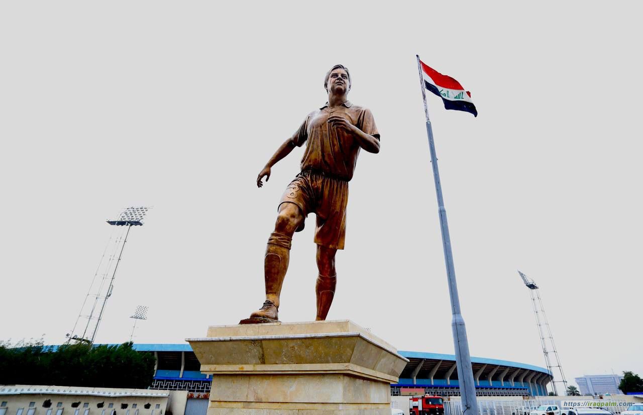 Inauguration of the monument to the late star Ahmed Radi